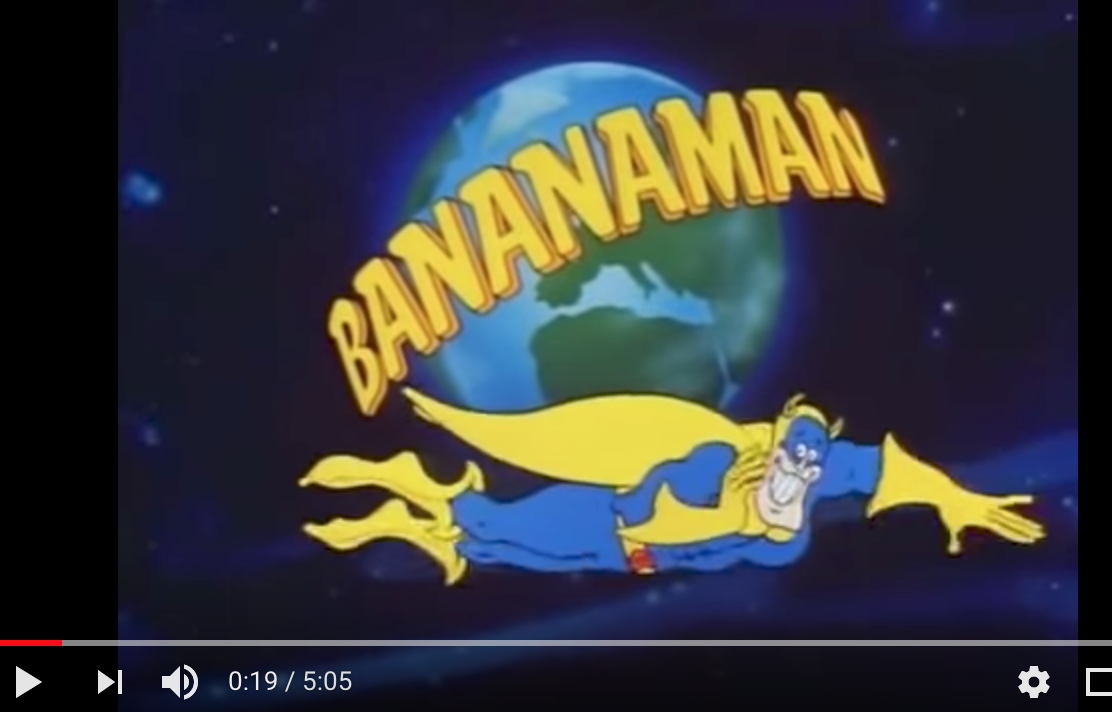 WATCH: Get ready for Bananaman onstage with these cartoon "Best Bits ...